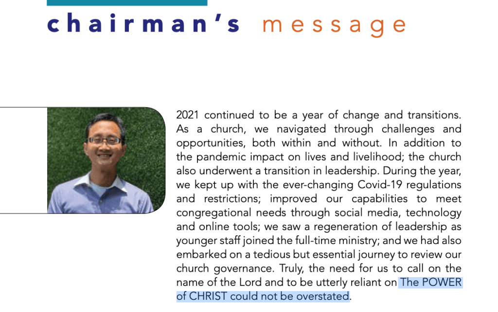 How to write an annual report for a church – Media Lede